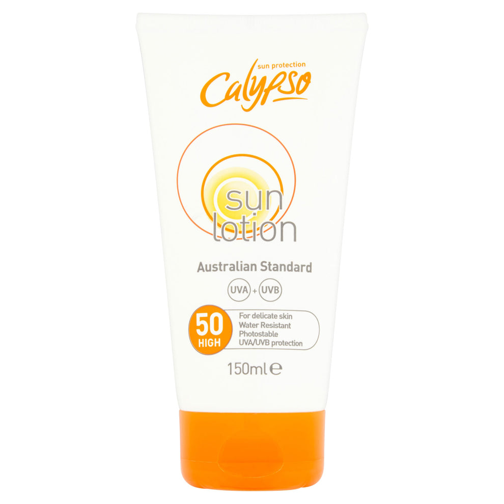 Calypso Sun Lotion SPF50 - 150ml – The British Wholesaler
