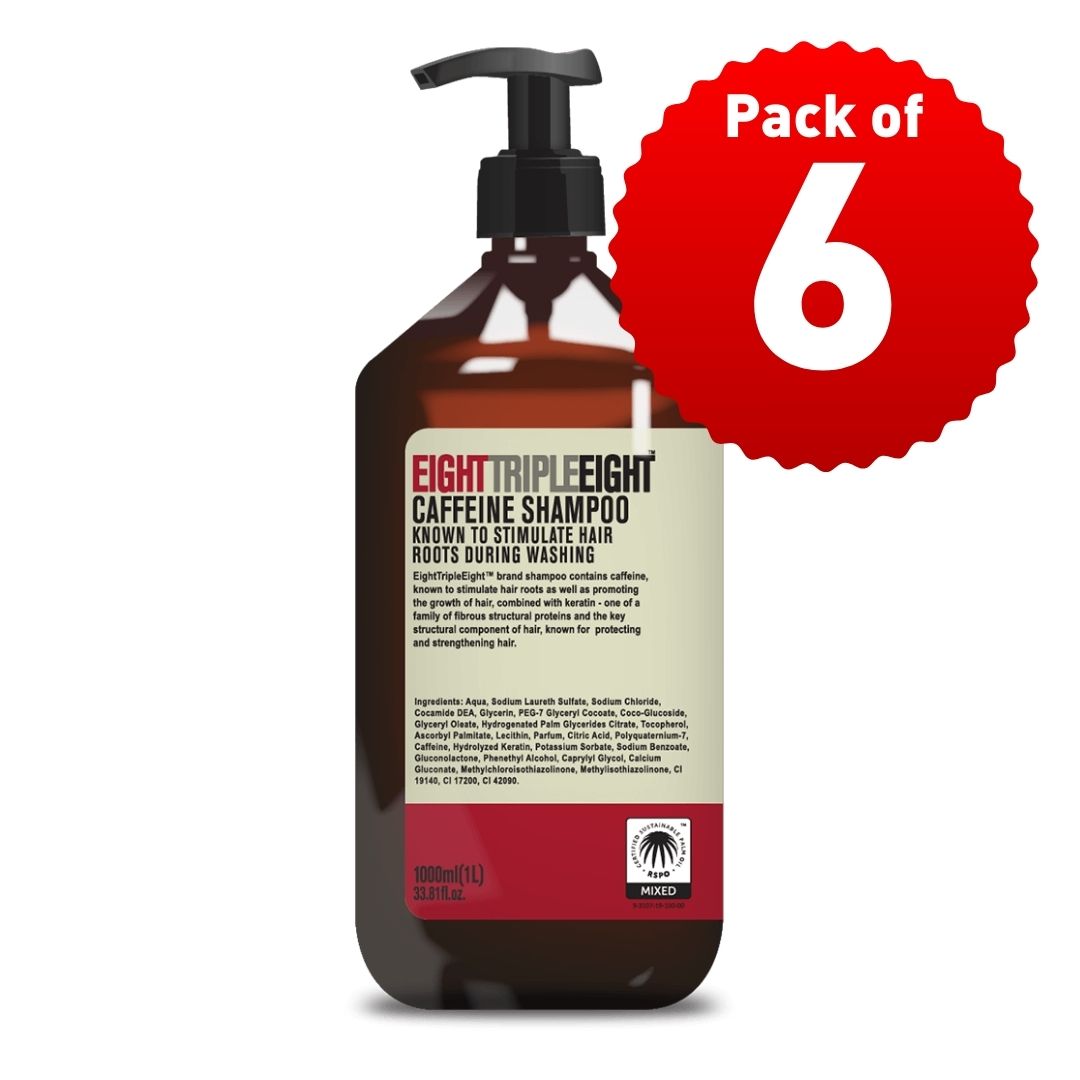 EIGHT TRIPLE EIGHT SHAMPOO CAFFEINE - 1000ml – The British Wholesaler
